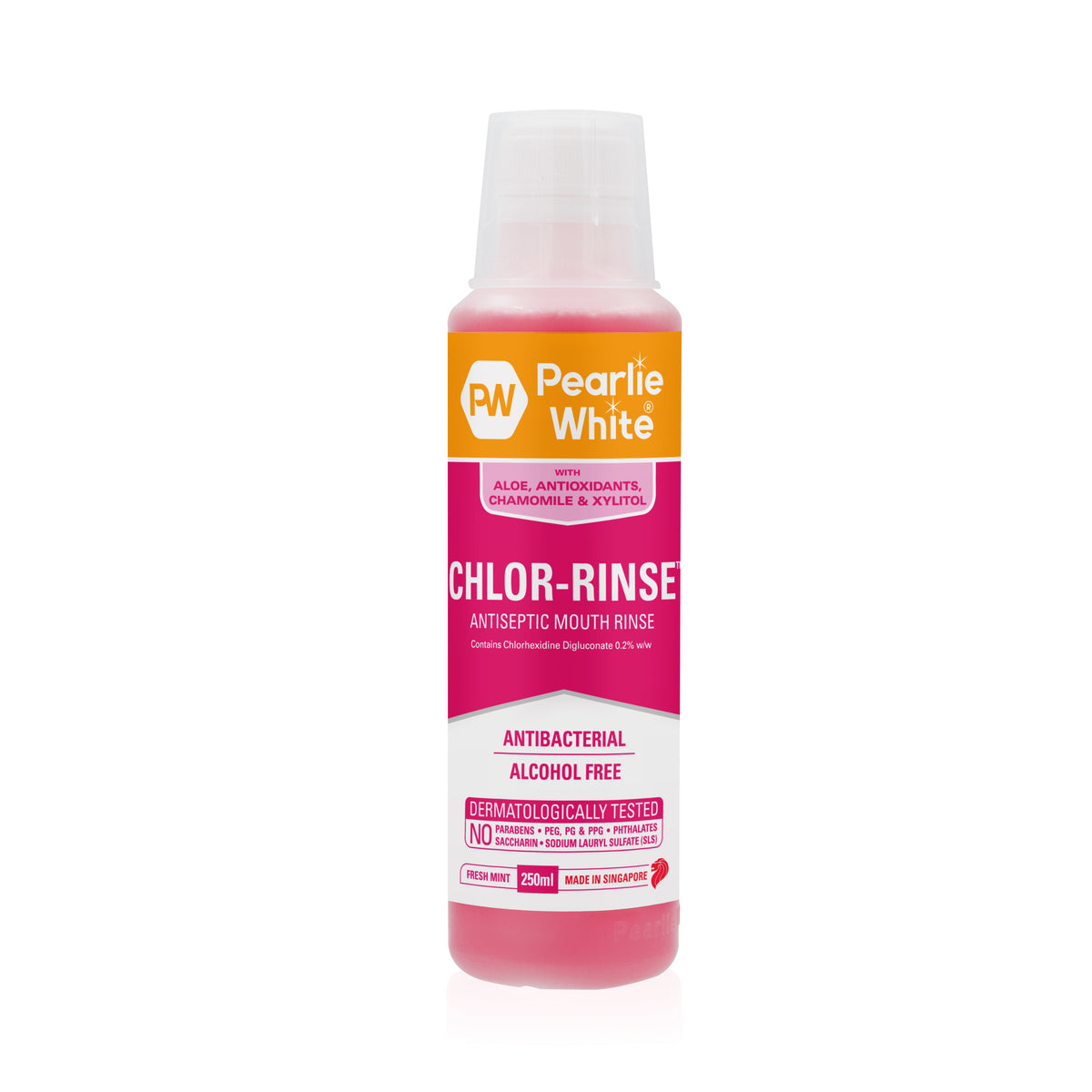 Pearlie White Chlor-Rinse Mouth Rinse | ShopCorlison Singapore