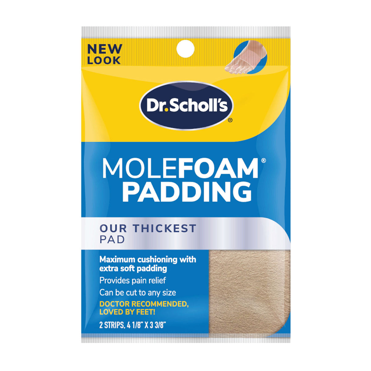 Dr.Scholls Molefoam Padding 2 Strips | ShopCorlison Singapore