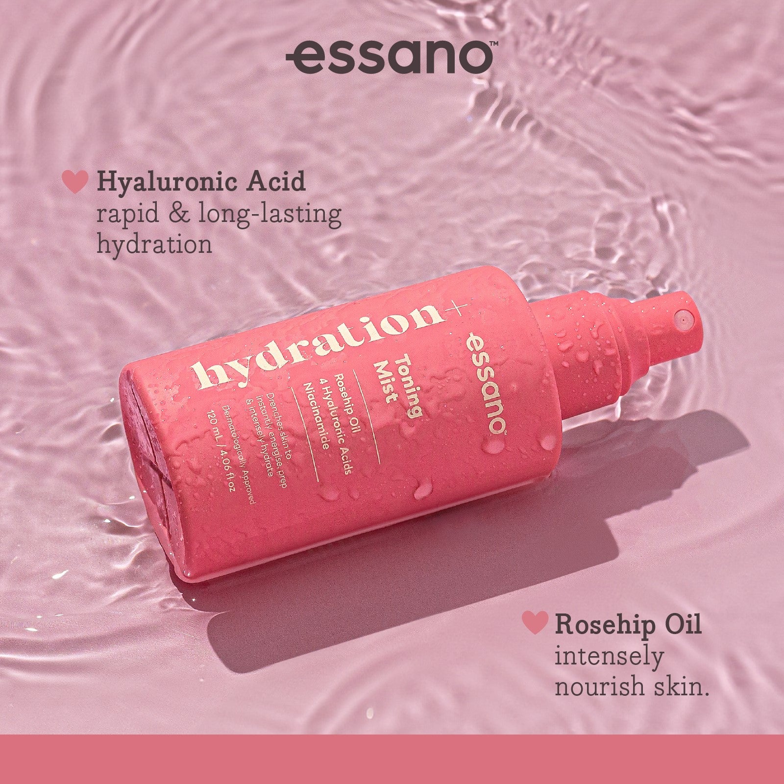 Essano Hydration+ Toning Mist 120ml | essano Singapore – ShopCorlison