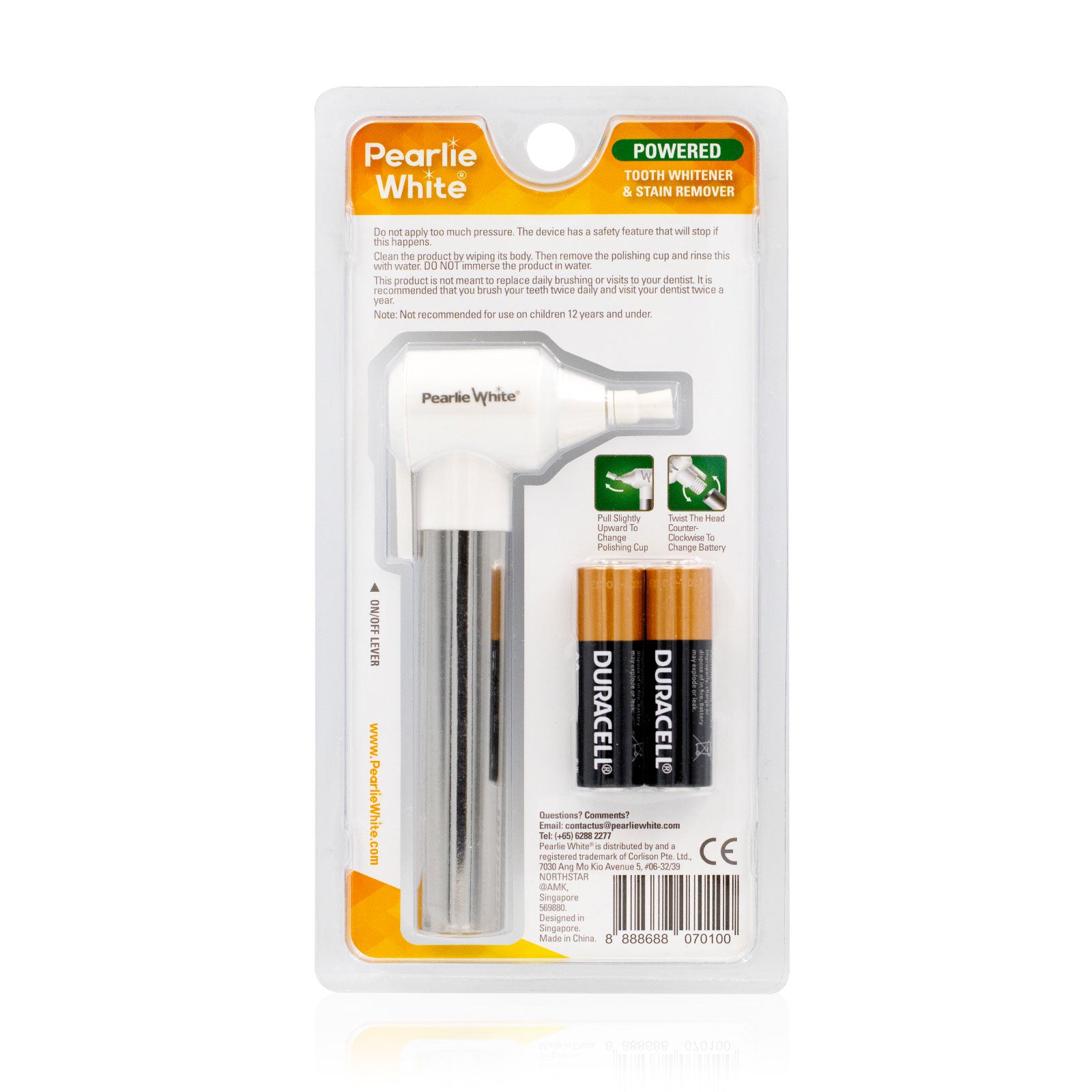 Pearlie White Powered Tooth Whitener | ShopCorlison Singapore