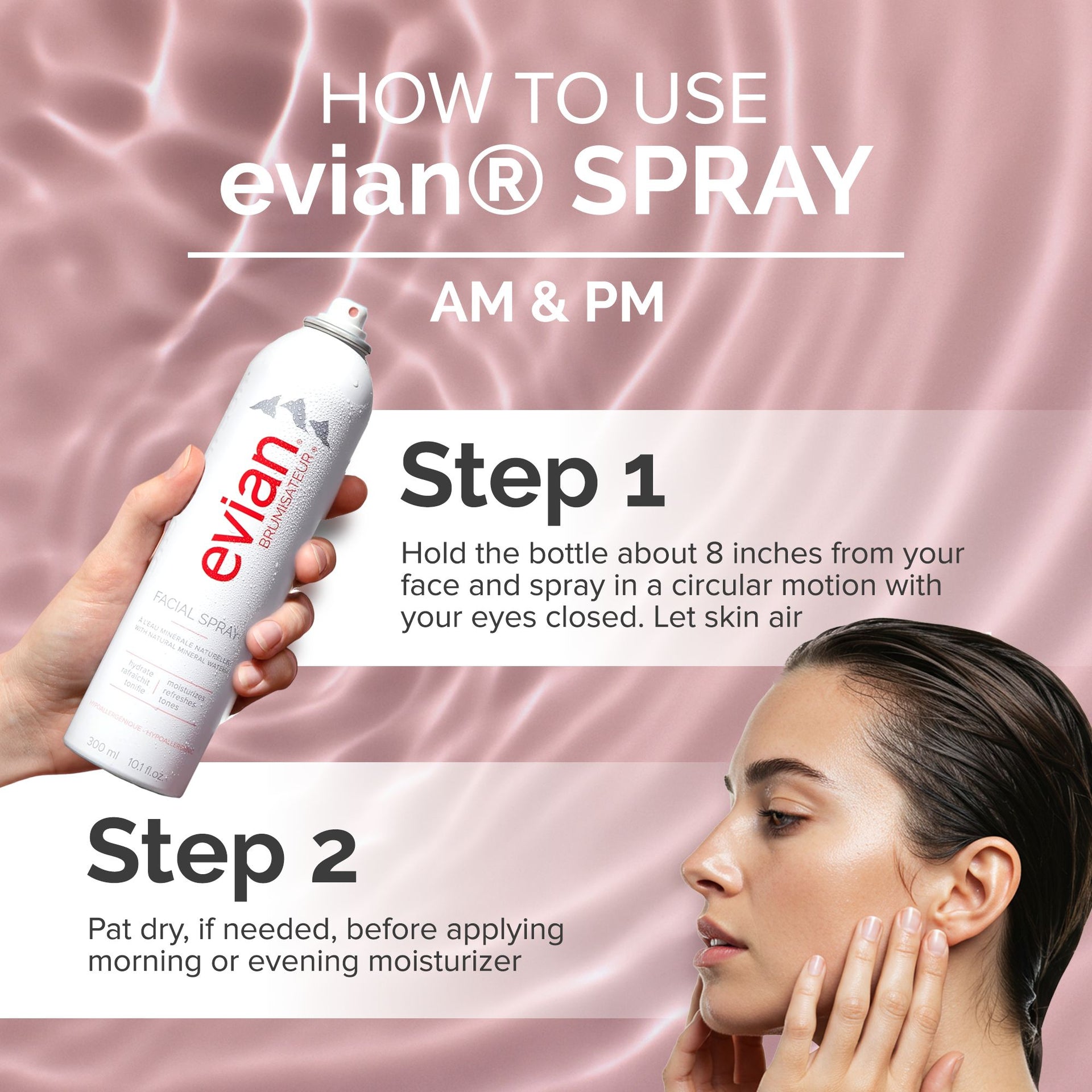 Evian Brumisateur® Facial Spray 300ml | ShopCorlison Singapore