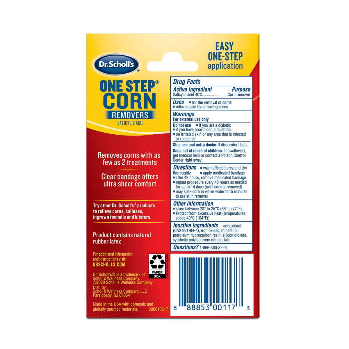 Dr.Scholls One Step Corn Removal | ShopCorlison Singapore