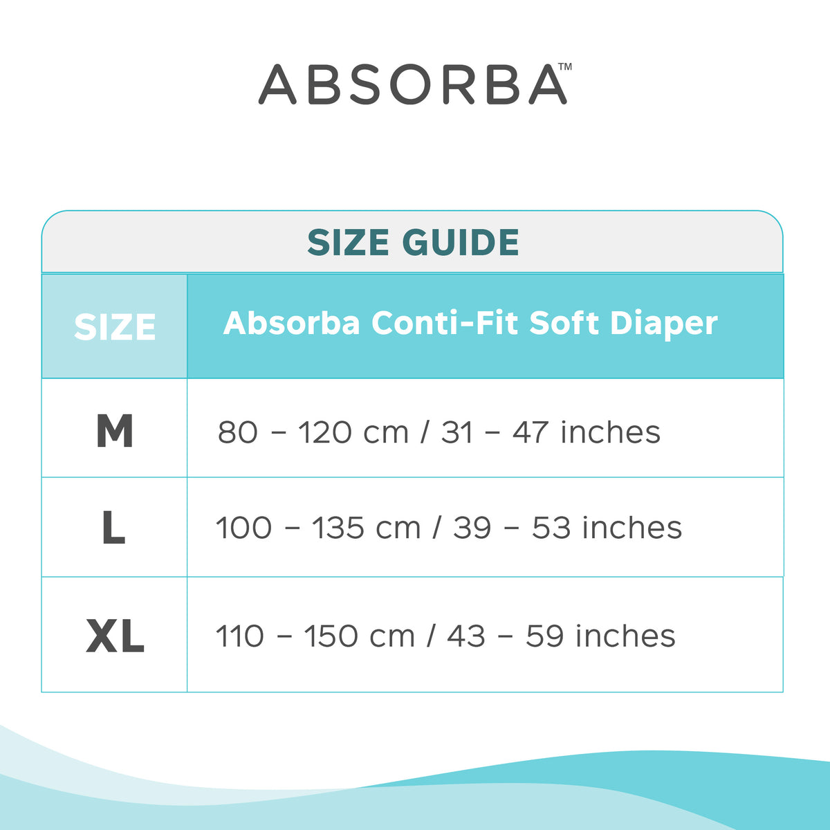 ABSORBA CONTIFIT SOFT Adult Diapers M/L/XL Size – ShopCorlison