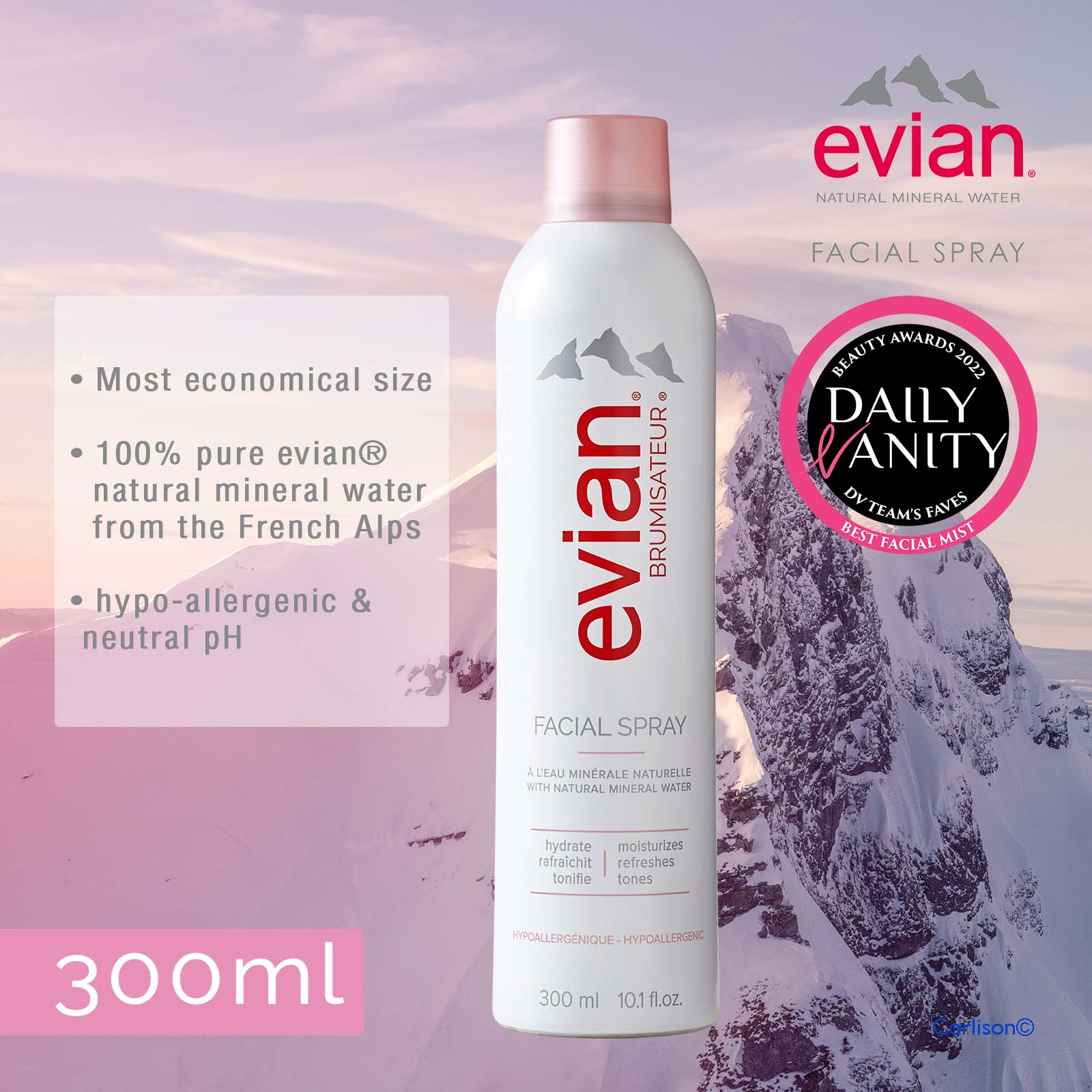 Evian Facial Spray | Makeup Spray | Face Spray - ShopCorlison