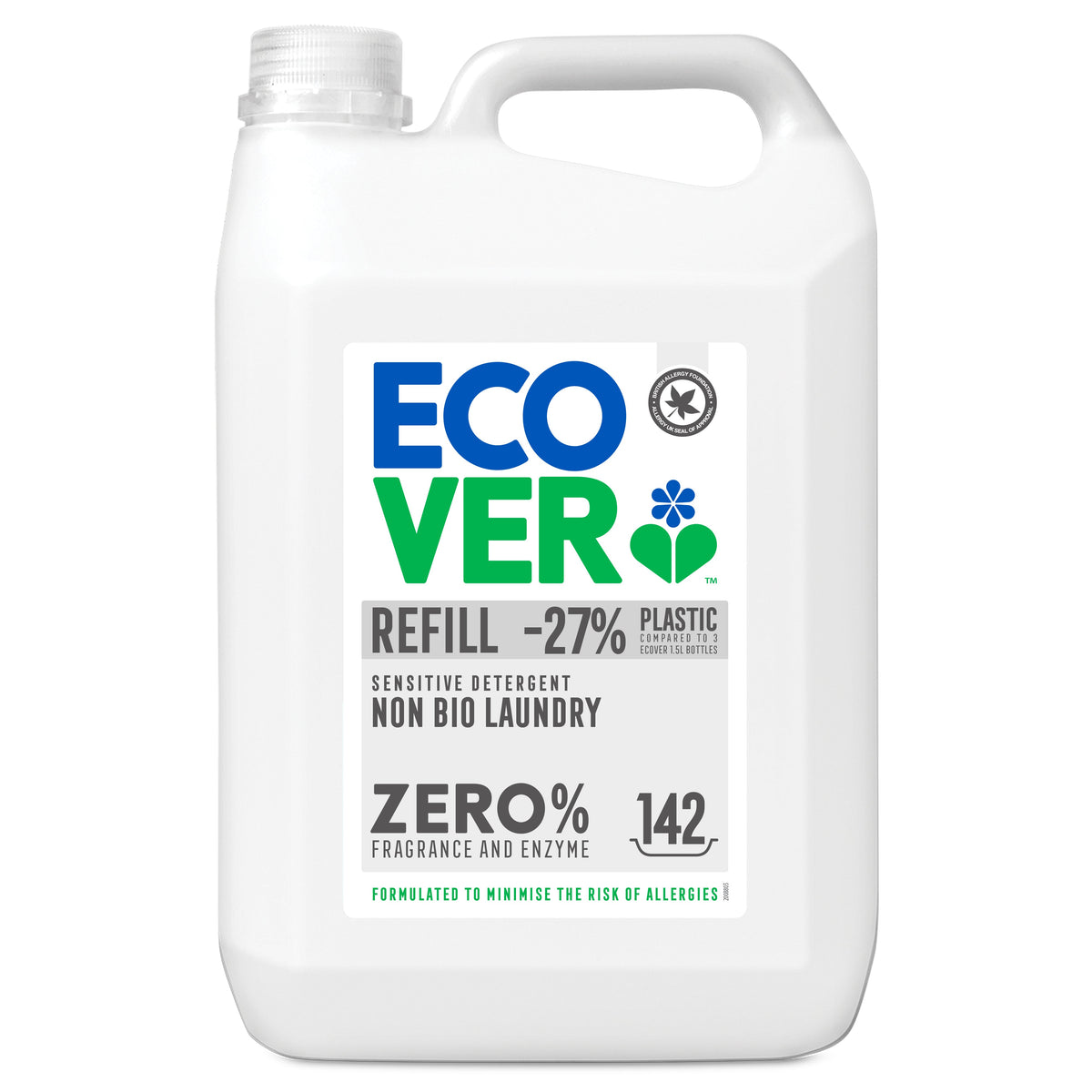 Buy Ecover Zero Sensitive Non-Bio Laundry Liquid 5L | ShopCorlison