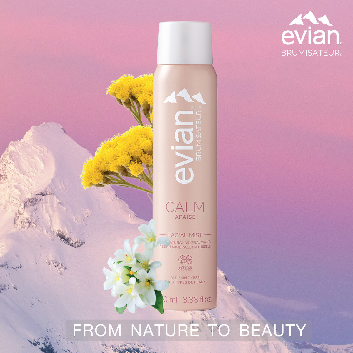 Face Mist For Sensitive Skin, Evian® Facial Mist Calm 100ml – ShopCorlison