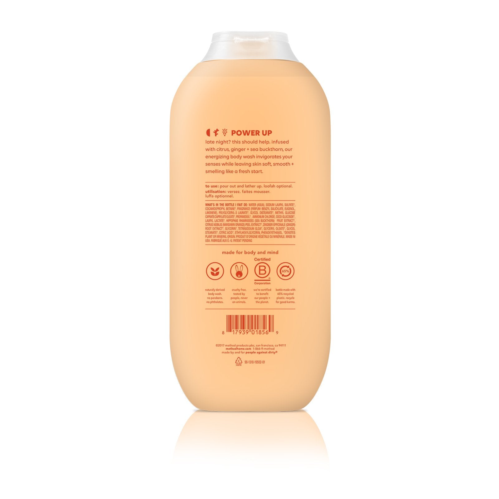 Buy Method Body Wash (Energy Boost) | ShopCorlison Singapore