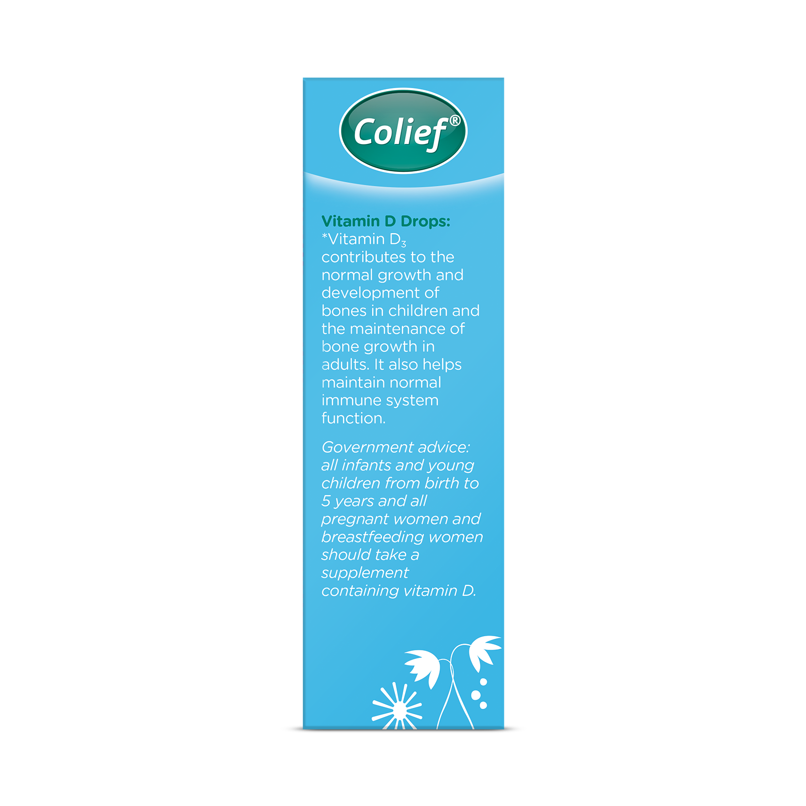 Buy Colief Vitamin D3 Drops 200IU 20ml | ShopCorlison Singapore