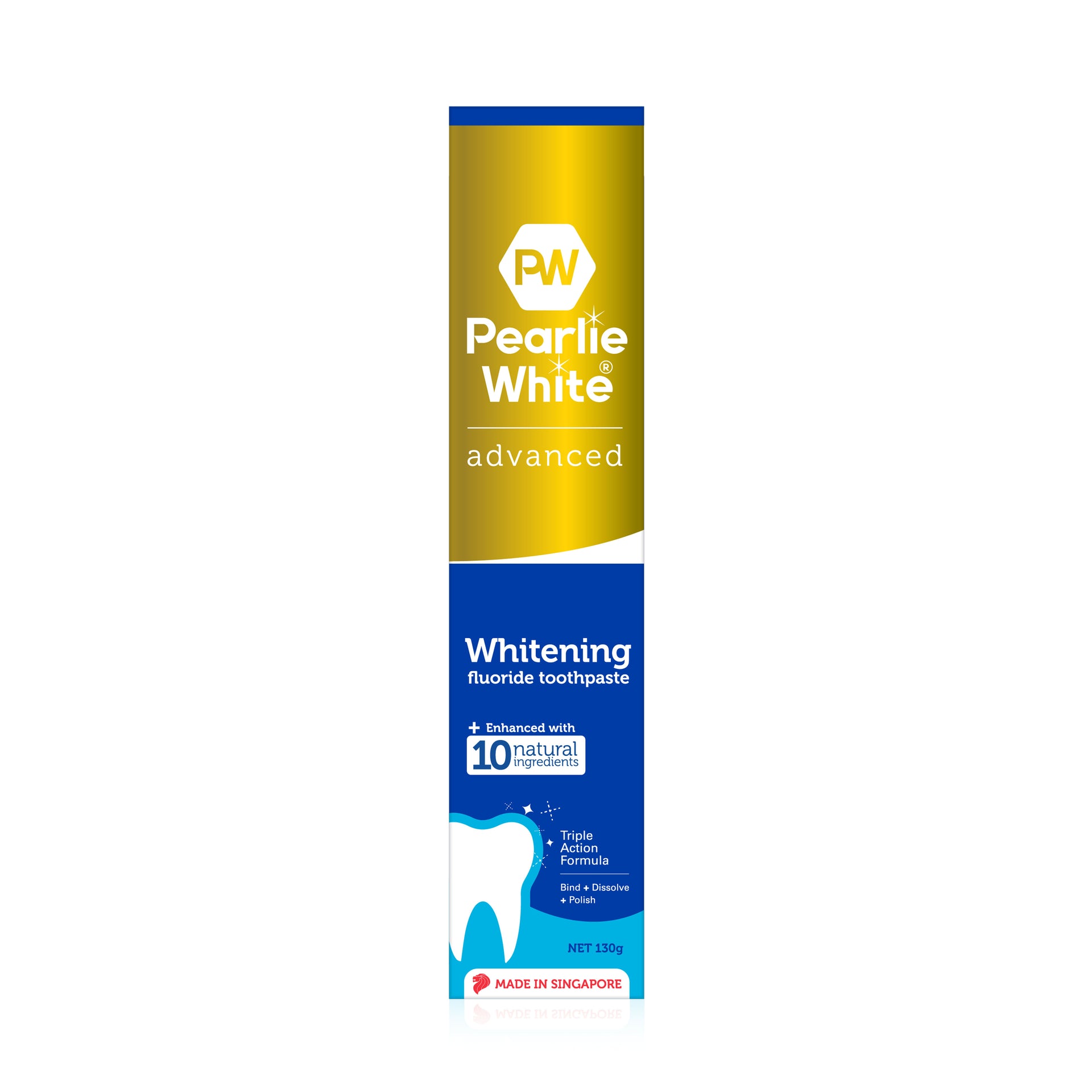 Pearlie White Advanced Whitening Toothpaste | ShopCorlison Singapore