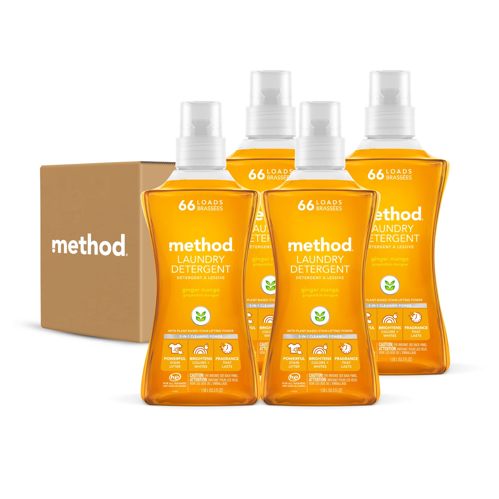 Buy Method Laundry Detergent (Ginger Mango) | ShopCorlison Singapore