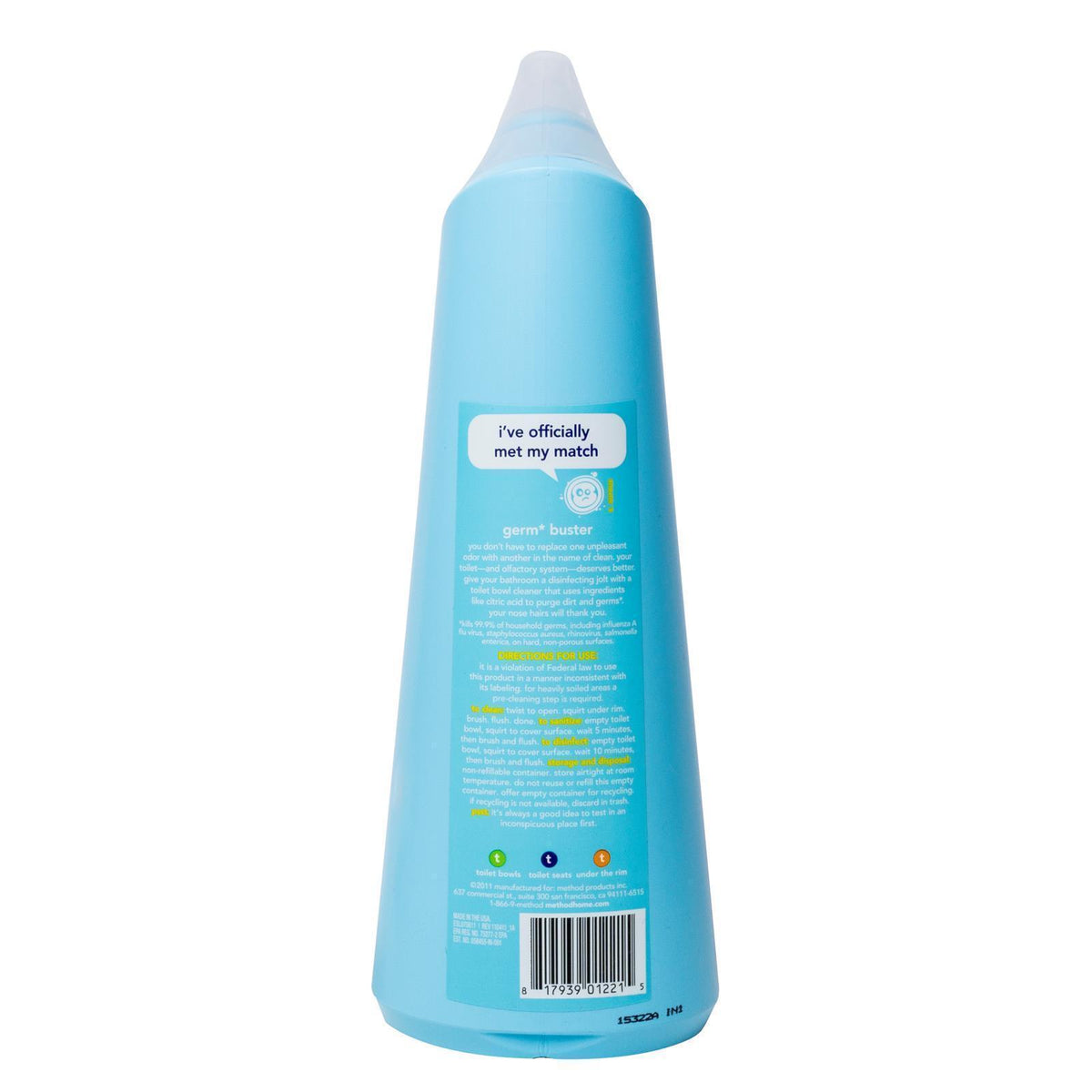 Buy Method Antibacterial Toilet Bowl Cleaner | ShopCorlison Singapore