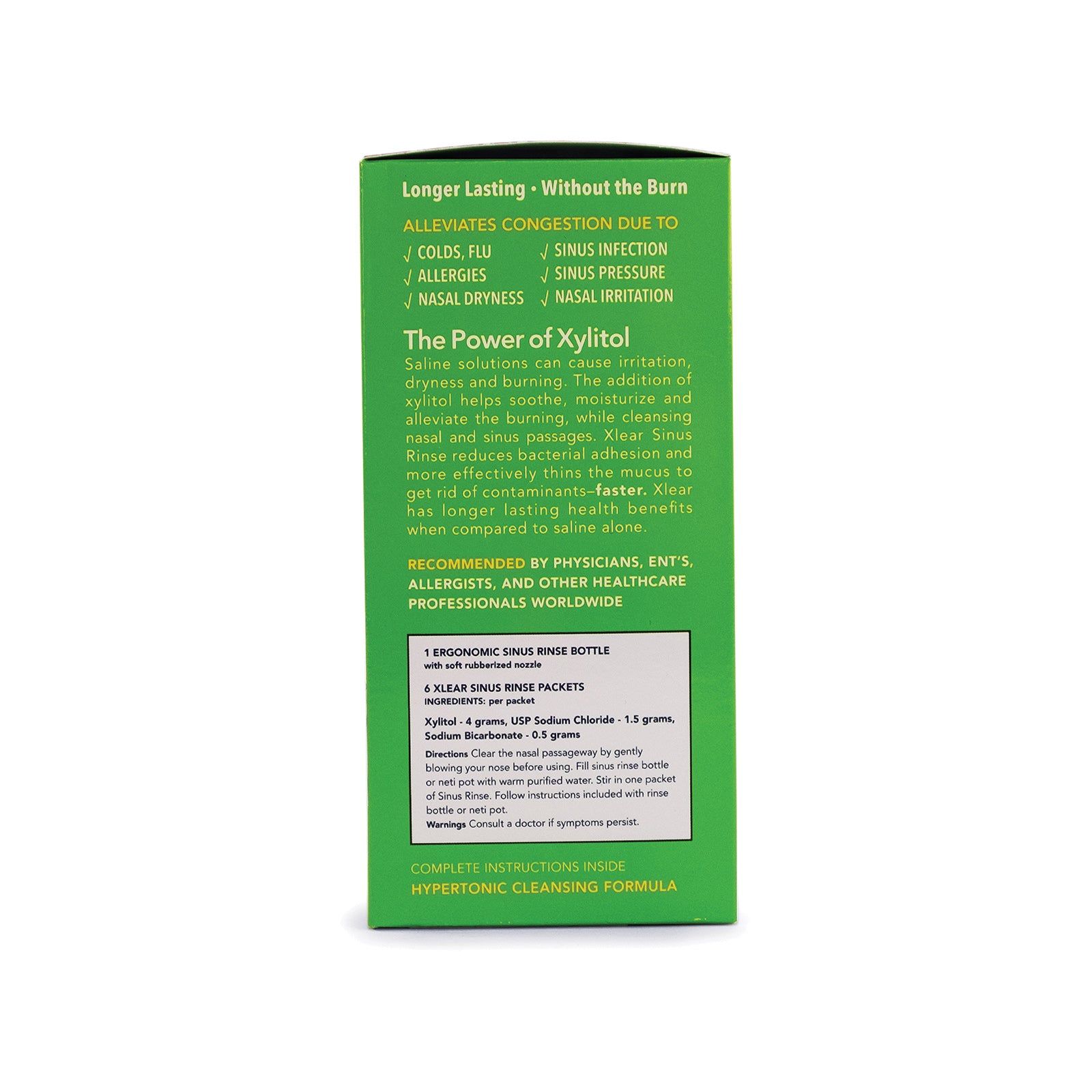 Xlear Natural Sinus Rinse with Xylitol and Saline Solution – ShopCorlison